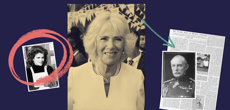 Aristocratic blood and surprising celebrity connections: Queen Camilla ...