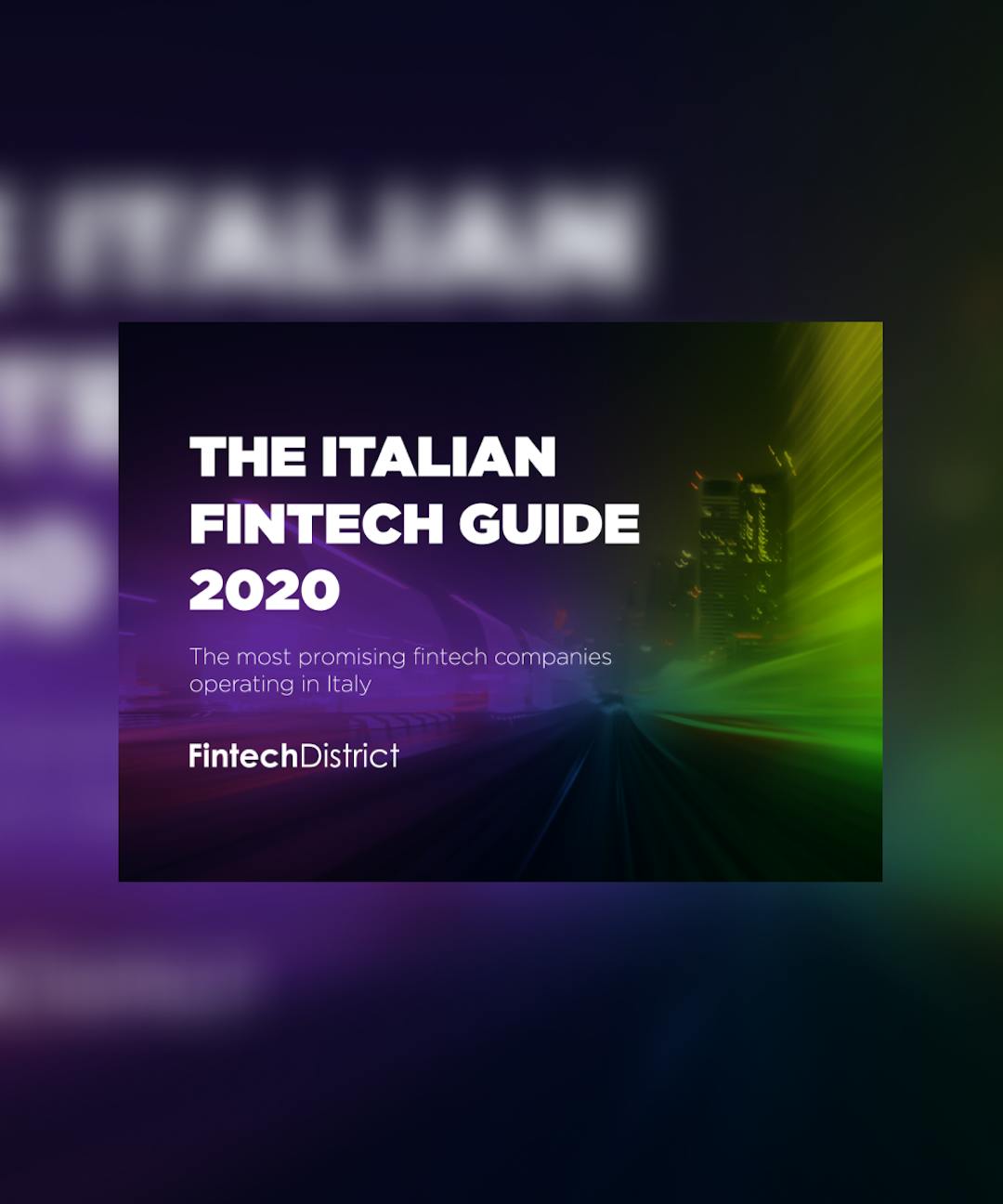 Italian Fintech Report [2020] – Trends and Market Guide