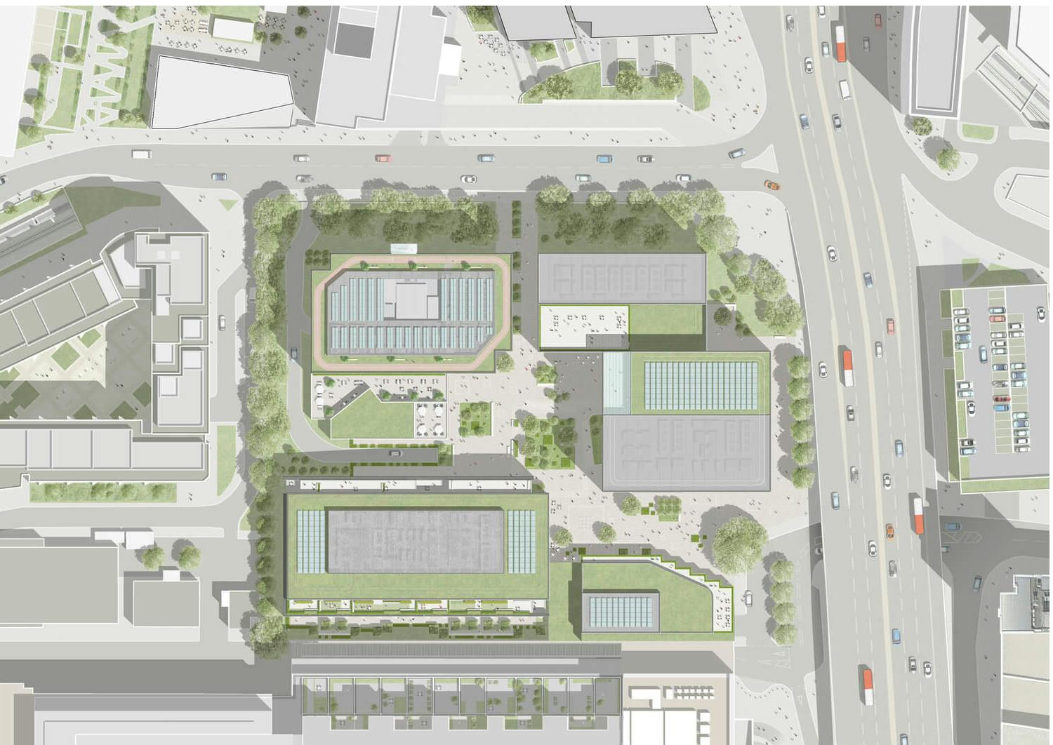 Axis Square | Urban Design | Fletcher Priest