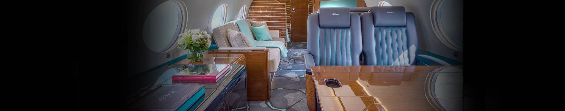 EXQUISITE CABIN DESIGN FROM THE AIR TO THE WATER: FLEXJET & FERRETTI ...