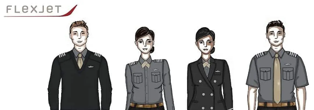 Award-Winning Flexjet Red Label Pilot Uniforms honored with Image of ...