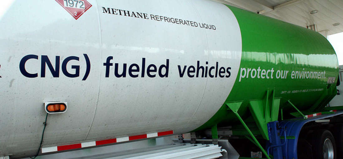Compressed natural gas store