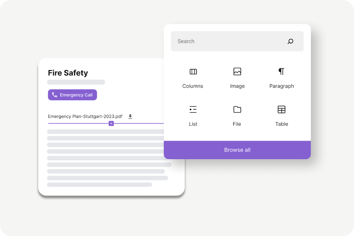 Form & Page Builder | Digitalise HR & comms processes | Flip