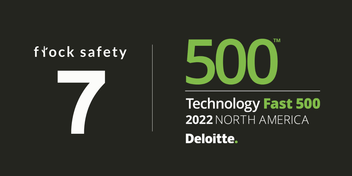 Flock Safety | Flock Safety Ranked Number 7 Fastest-Growing Company in ...