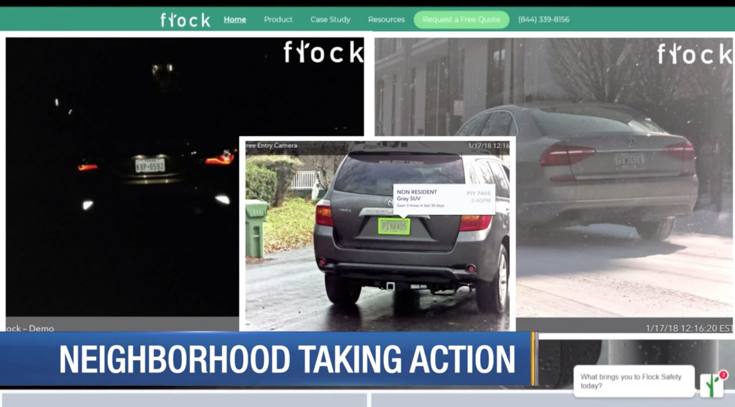 Flock Safety | Neighborhood purchases personal license plate reading camera