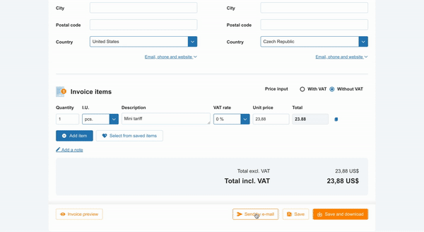 Email Templates | InvoiceOnline.com