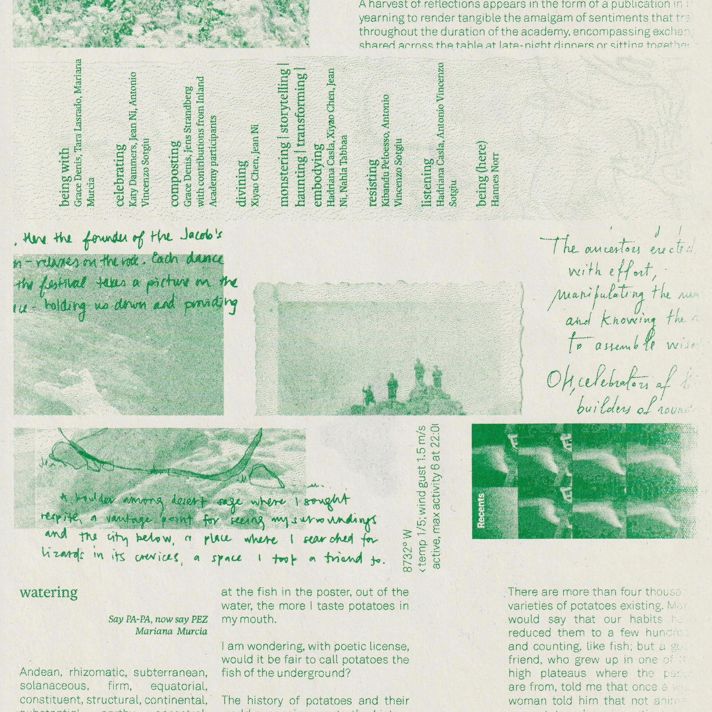 A Collective Digestion: INLAND Academy / INLAND Academy — foodculture days