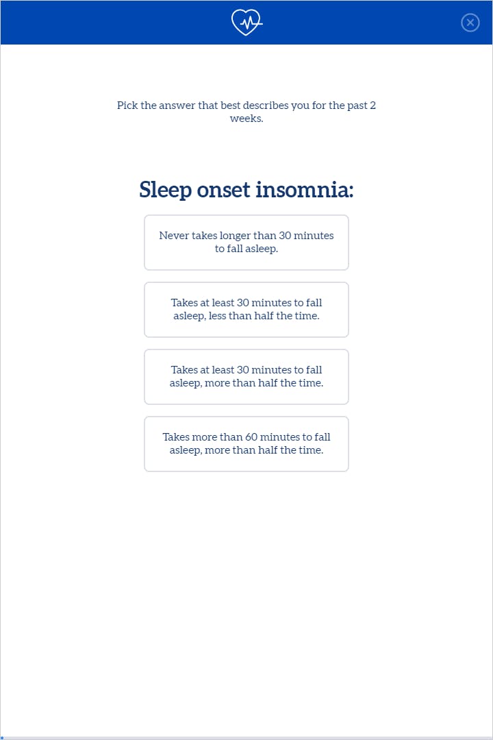 QIDS form template | Formsort.com