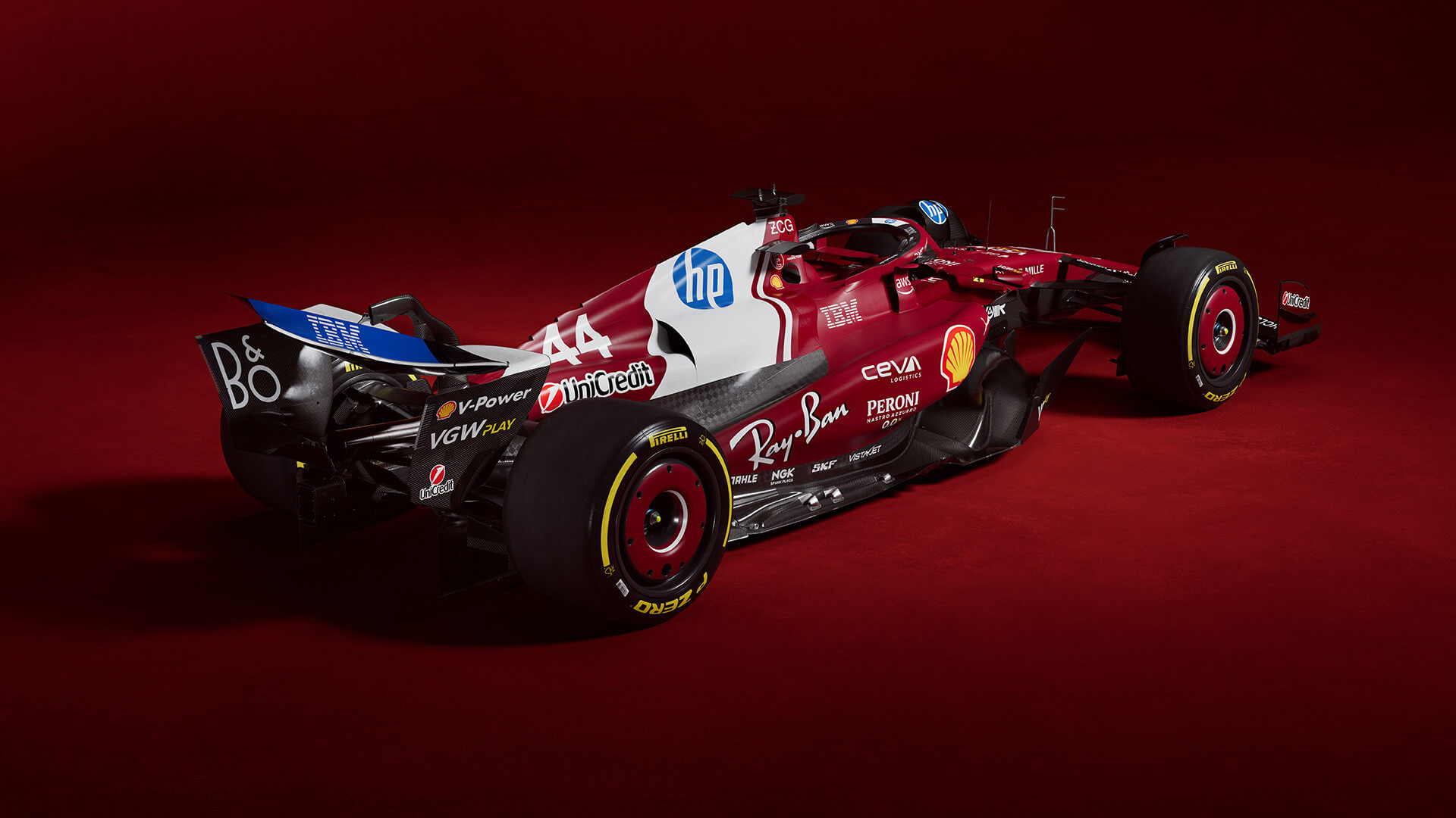 Ferrari F1 2025 SF-25 livery | Formula 1 Dashboard