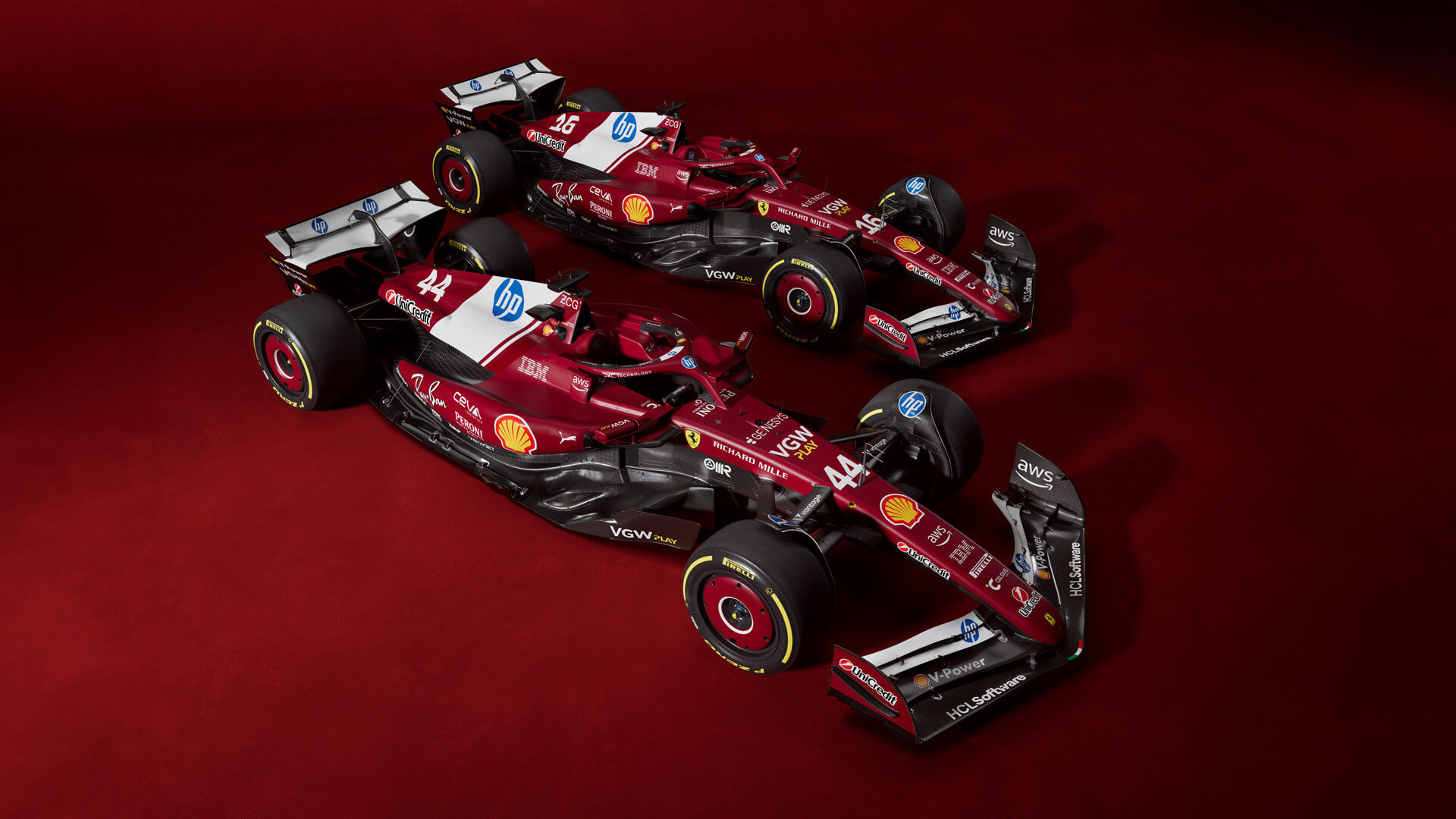 Ferrari F1 2025 SF-25 livery | Formula 1 Dashboard