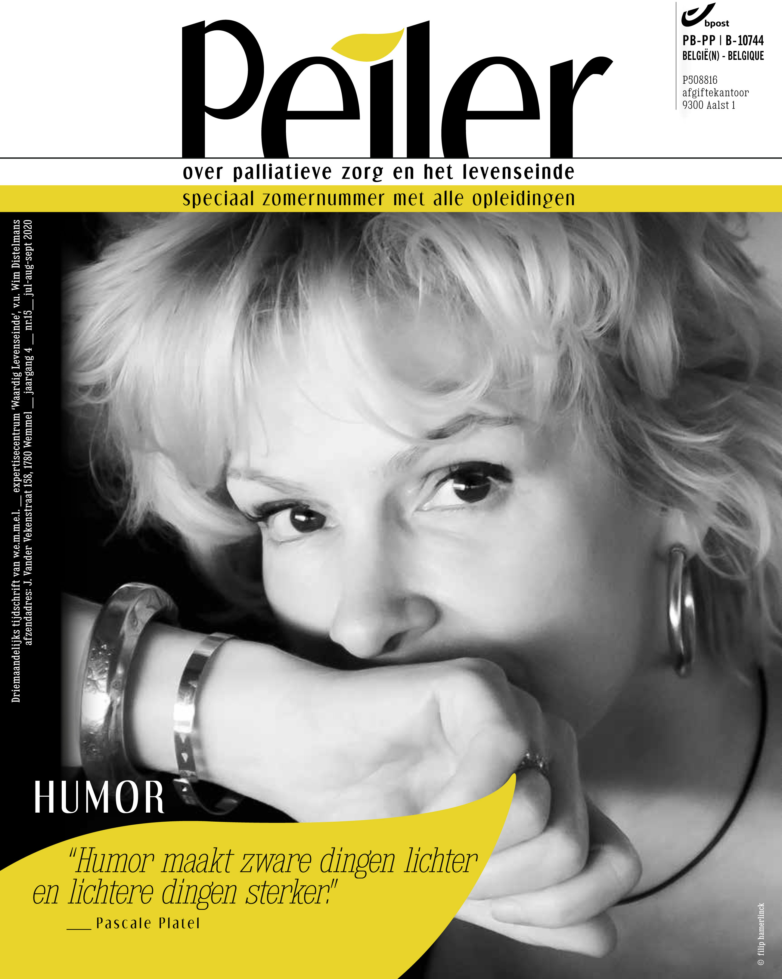 Tijdschrift Peiler - Forum Palliatieve Zorg