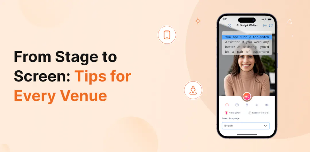 5 Teleprompter Tips for Effective Speech Adaptation