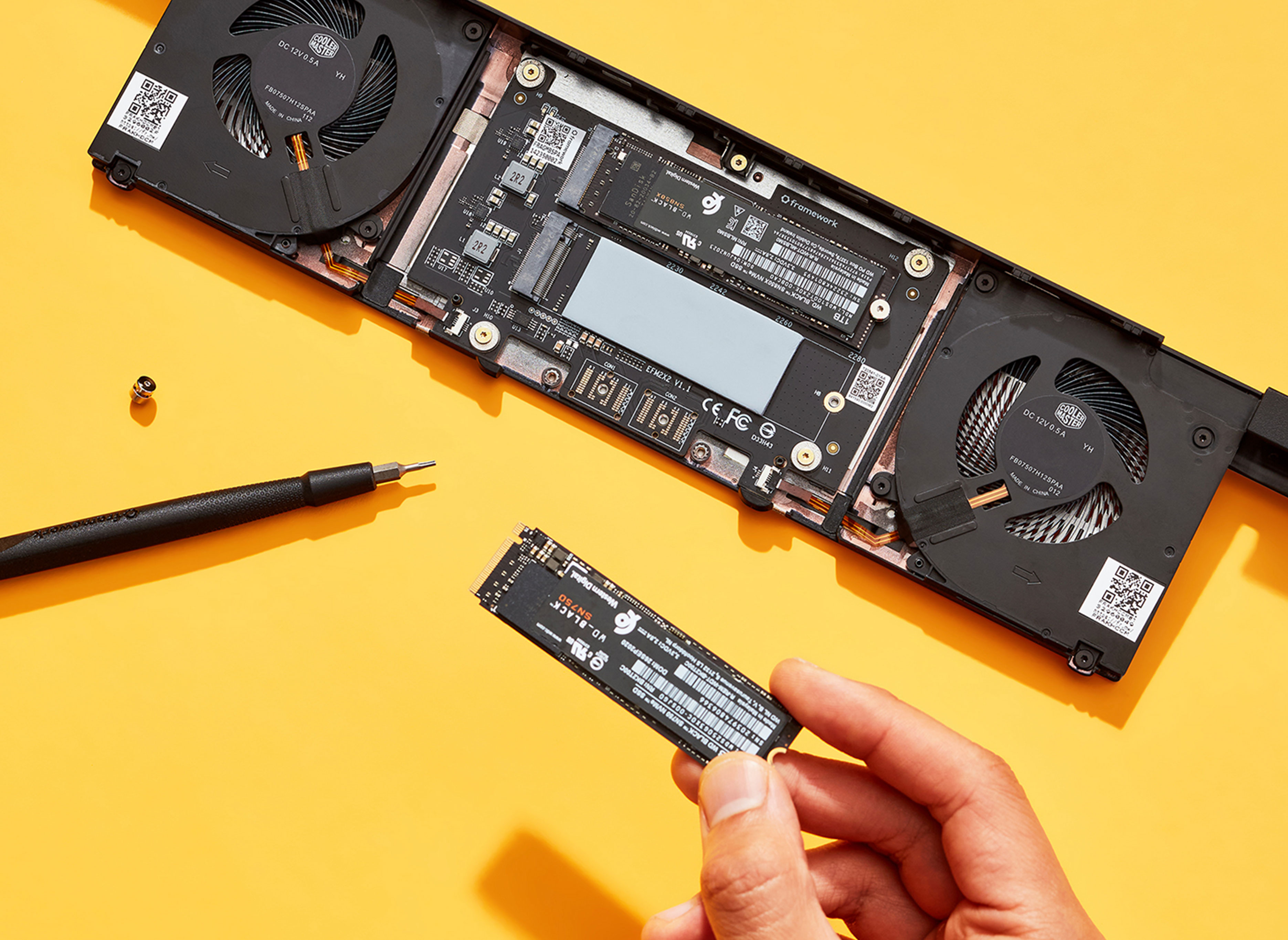 Framework | Our first new Framework Laptop 16 Expansion Bay module!