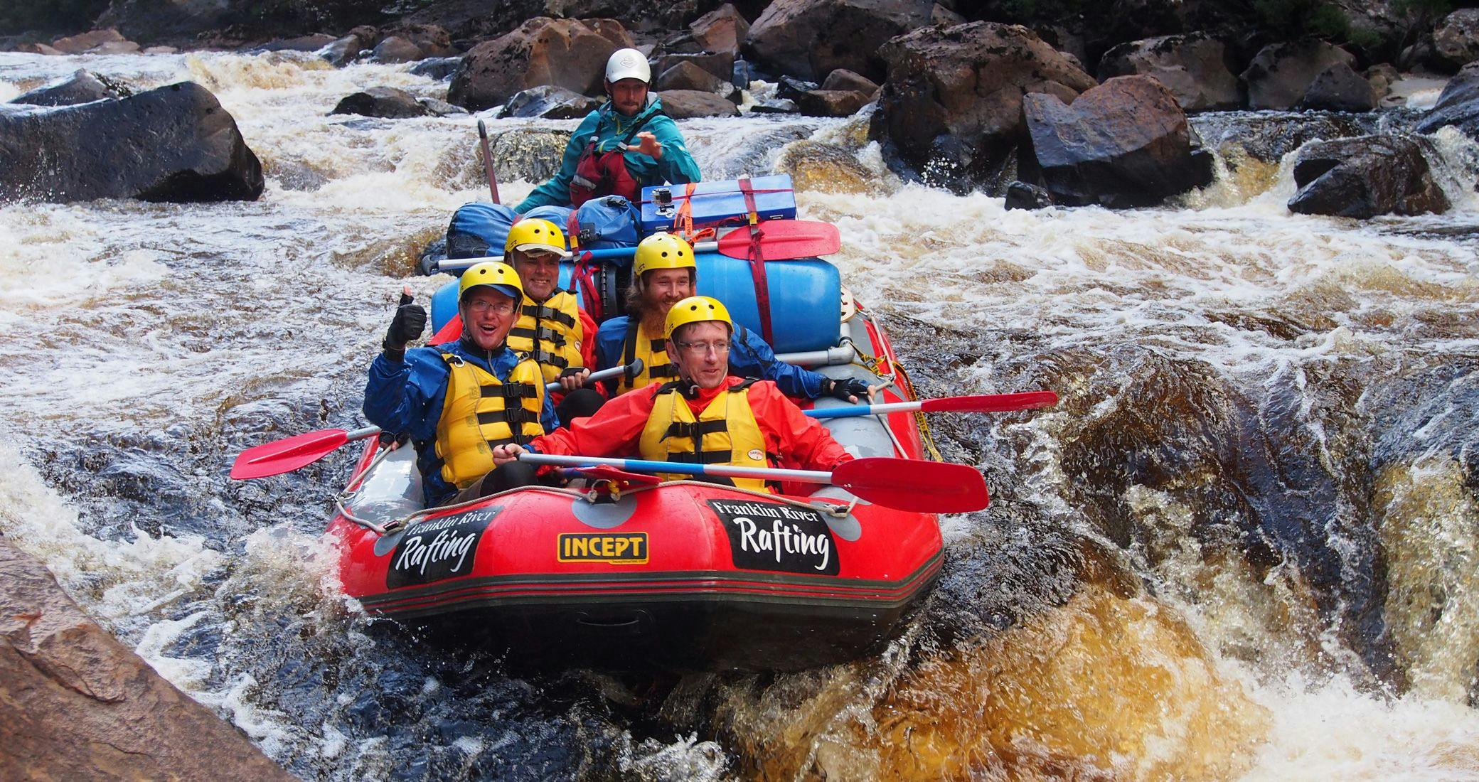 Franklin River Rafting, White Water Rafting Tours, Tasmania, Australia