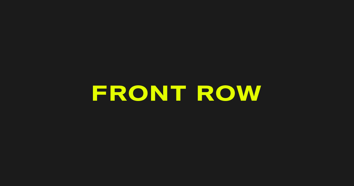 Front Row | Full-Service Ecommerce and Marketing Agency