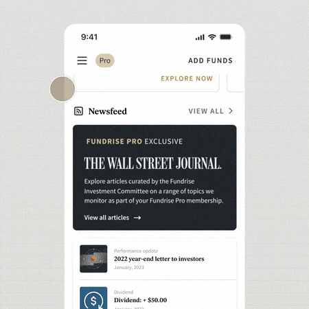 Introducing Fundrise Pro and its key features | Fundrise
