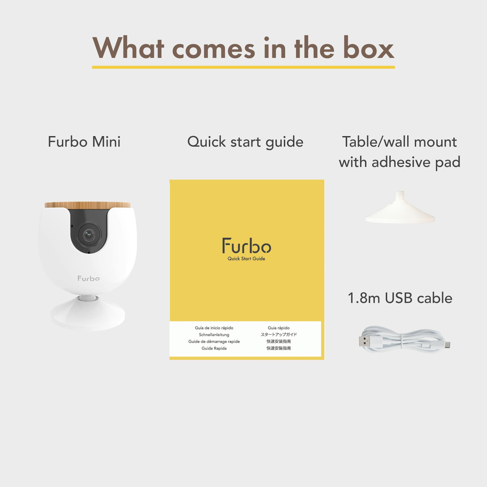 Furbo Mini｜Compact smart pet camera designed specifically for pets