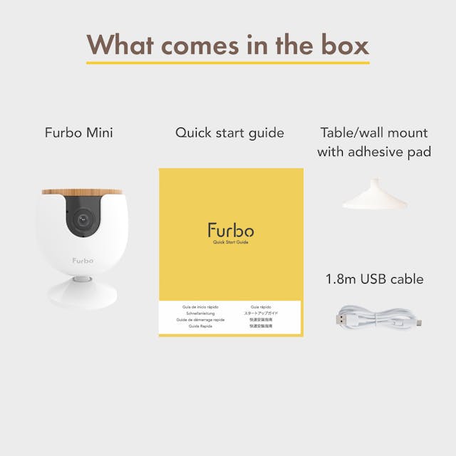 Furbo Mini｜Compact smart pet camera designed specifically for pets