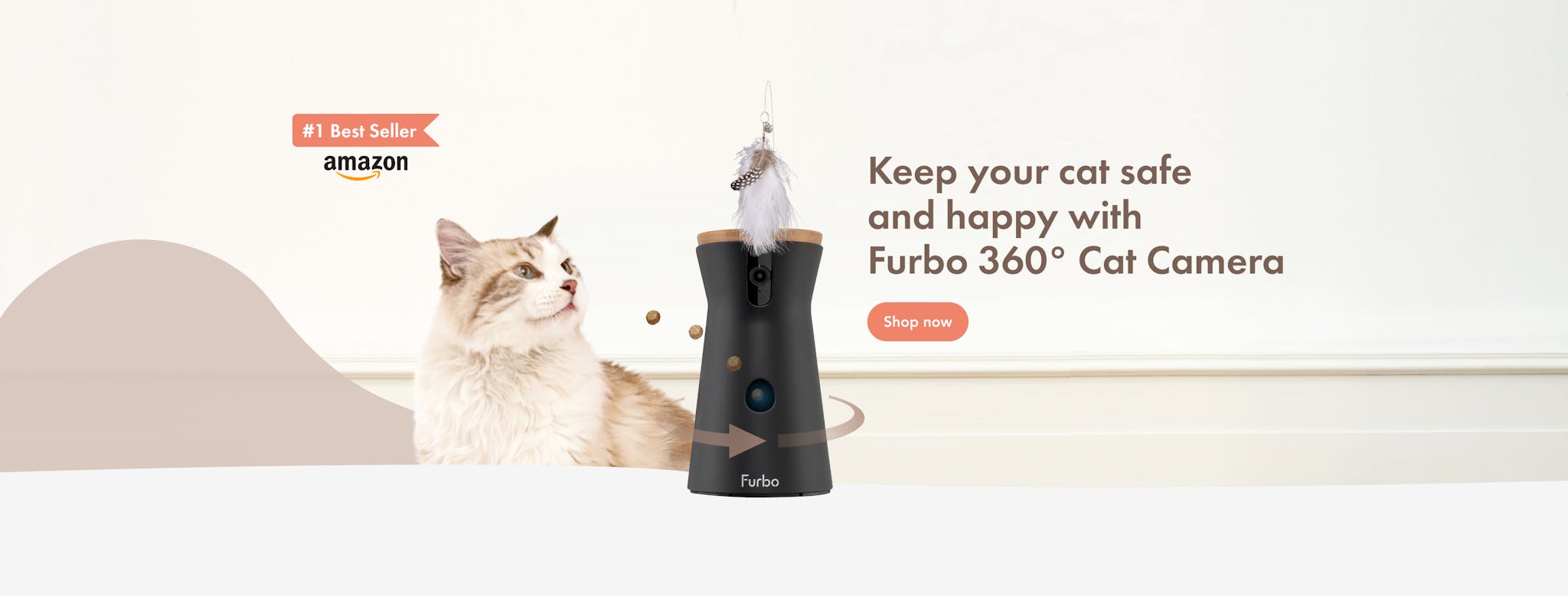 New Furbo Cat Camera｜Keep your cat safe and happy with Rotating 360 ...