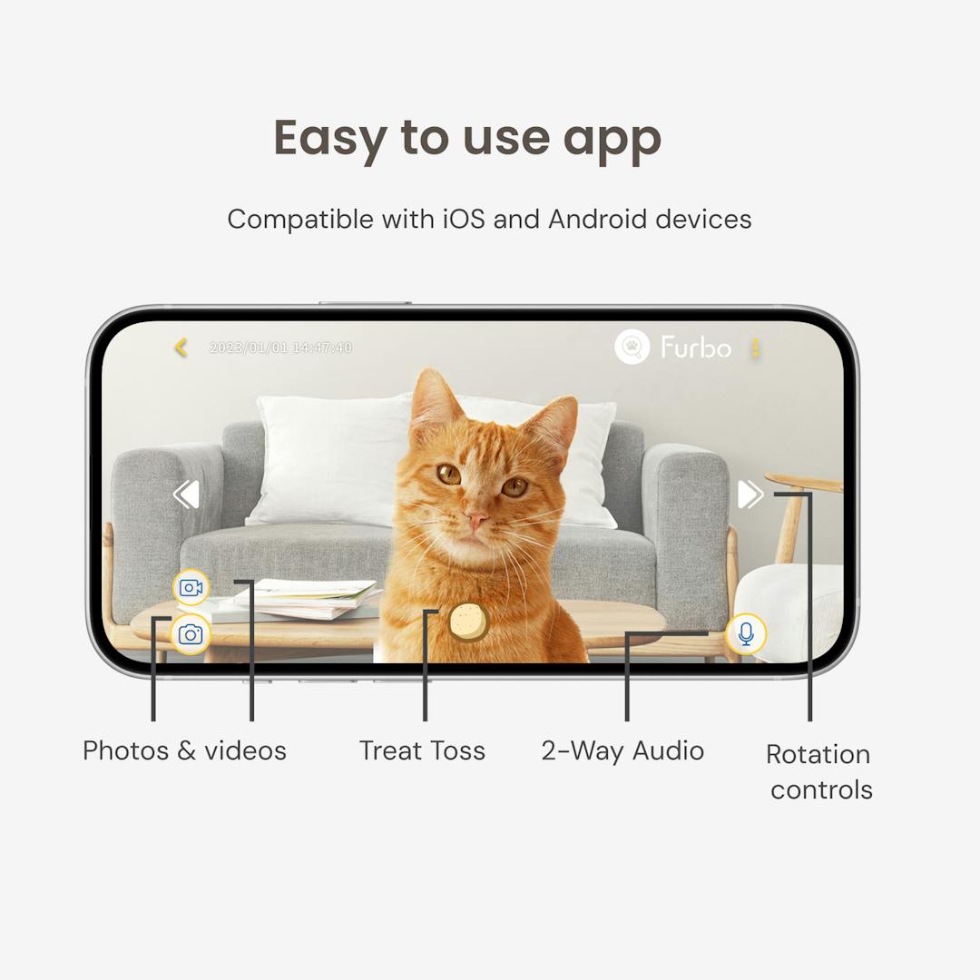 Furbo Cat Camera｜Pet Camera designed specifically for cats