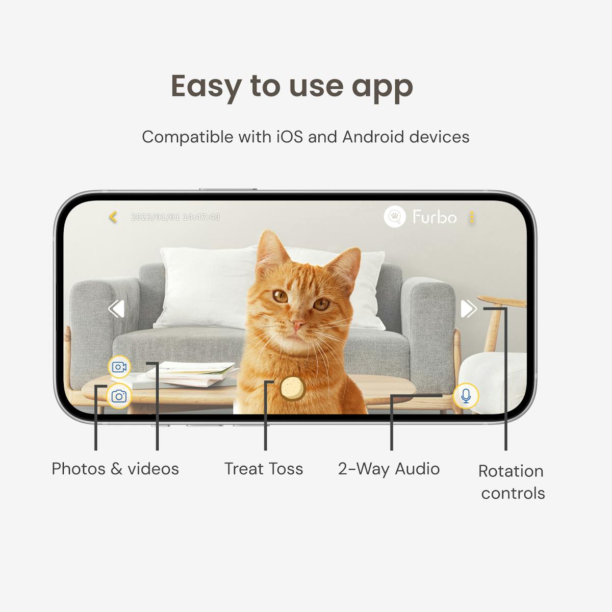 Furbo Cat Camera｜Pet Camera designed specifically for cats