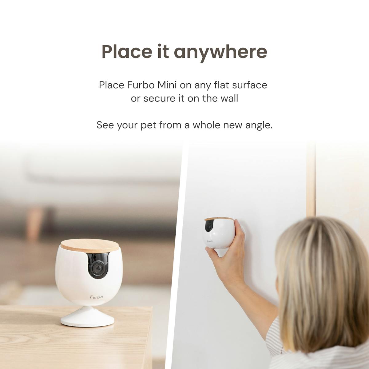 Furbo Mini｜Compact smart pet camera designed specifically for pets