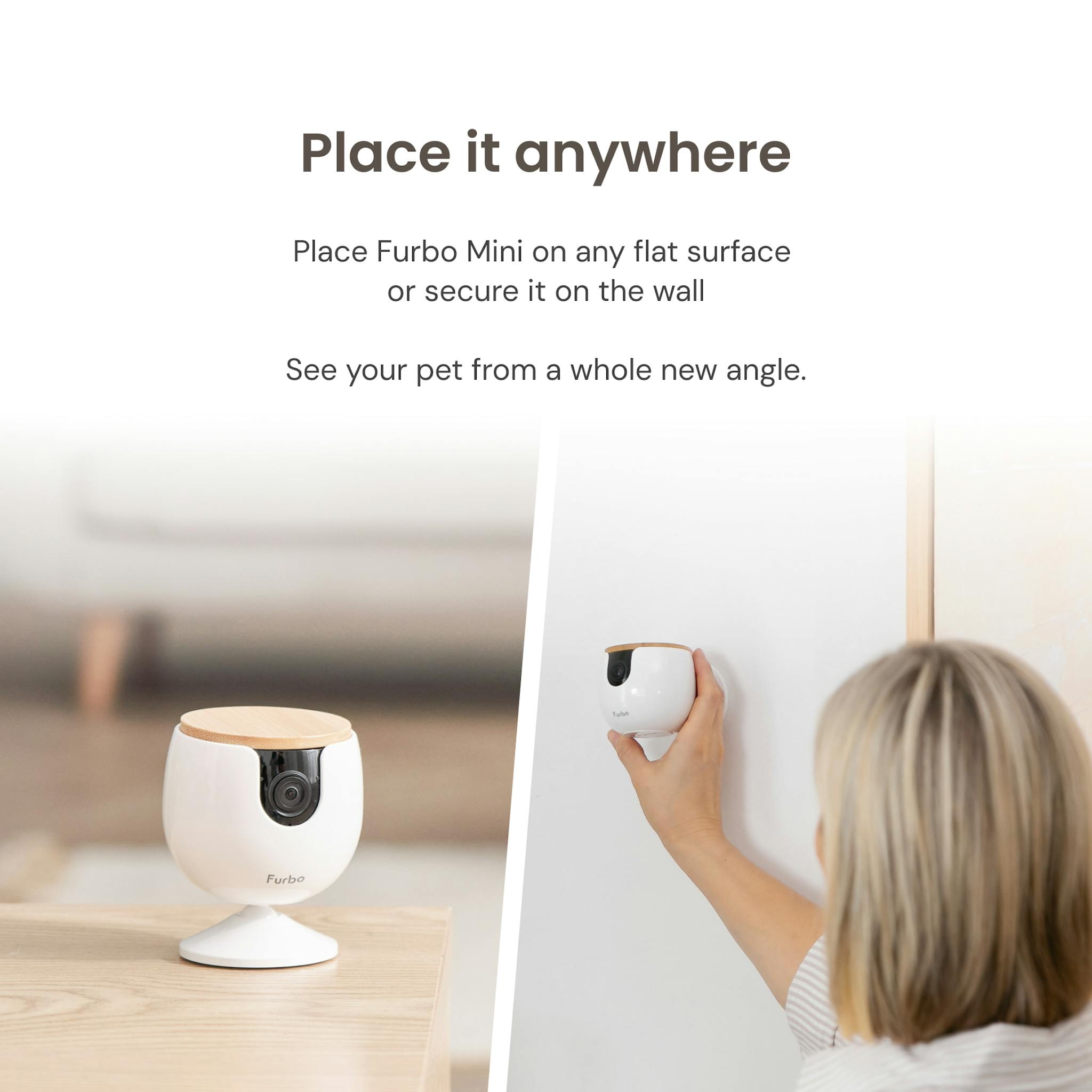 Furbo Mini｜Compact smart pet camera designed specifically for pets