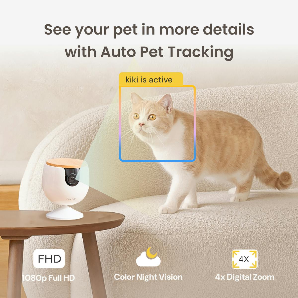 Furbo Mini｜Compact smart pet camera designed specifically for pets