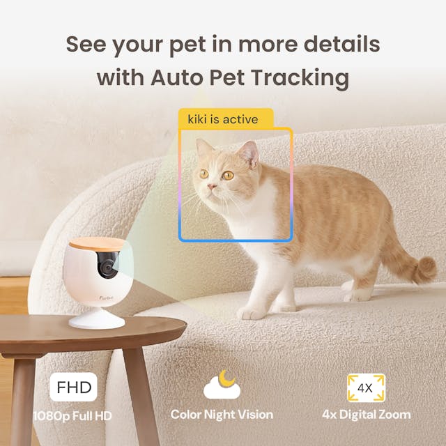 Furbo Mini｜Compact smart pet camera designed specifically for pets