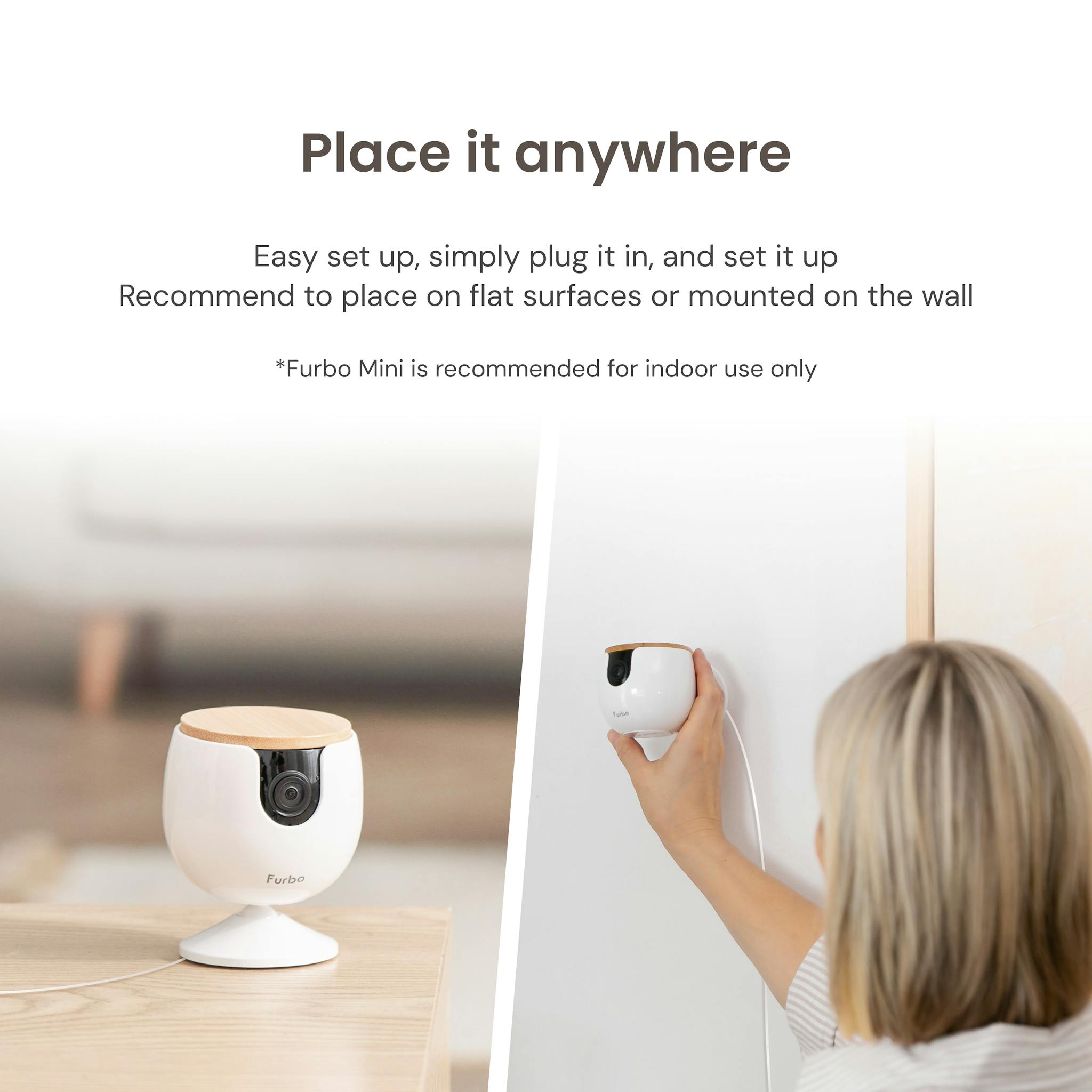 Furbo Mini｜Compact smart pet camera designed specifically for pets