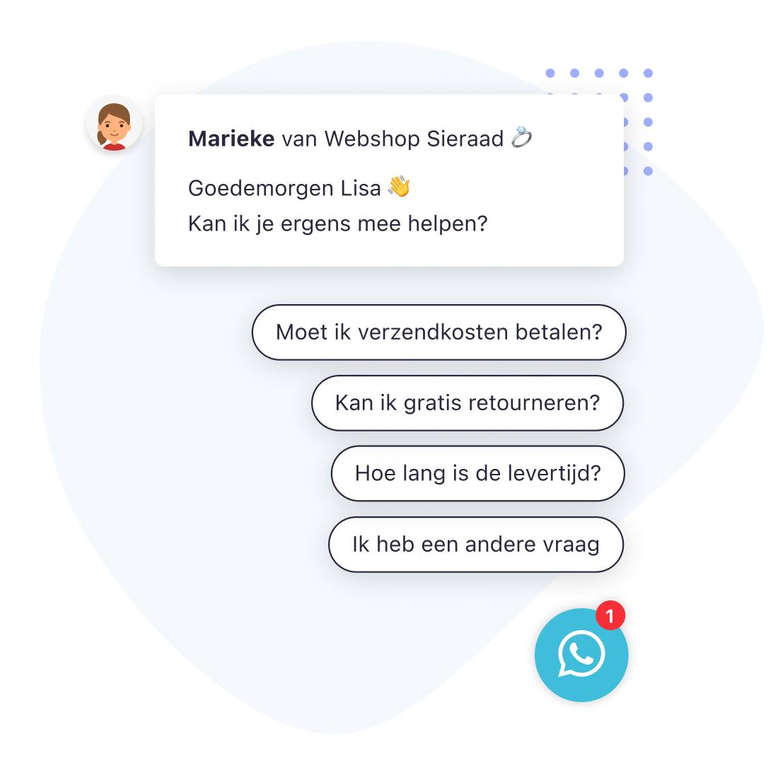 WhatsApp FAQ chatbot