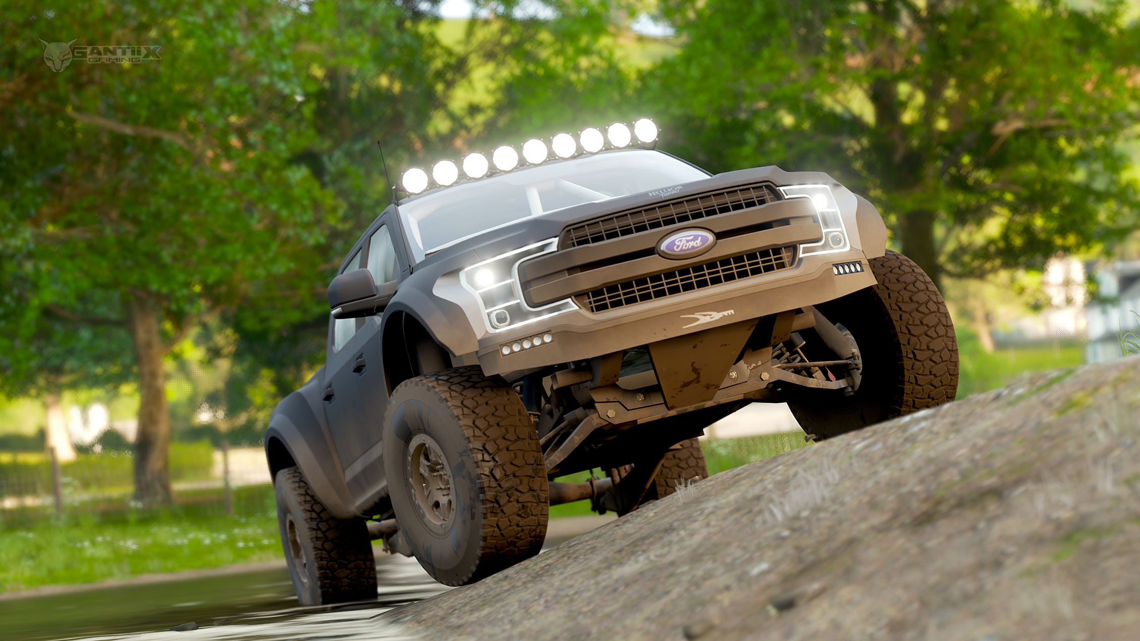 Ford F-150 Prerunner DeBerti Design in river | Gantiix Gaming