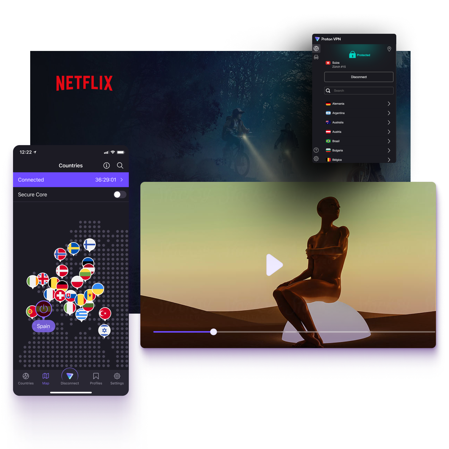 High-speed Netflix VPN - Watch Netflix from anywhere | Proton VPN