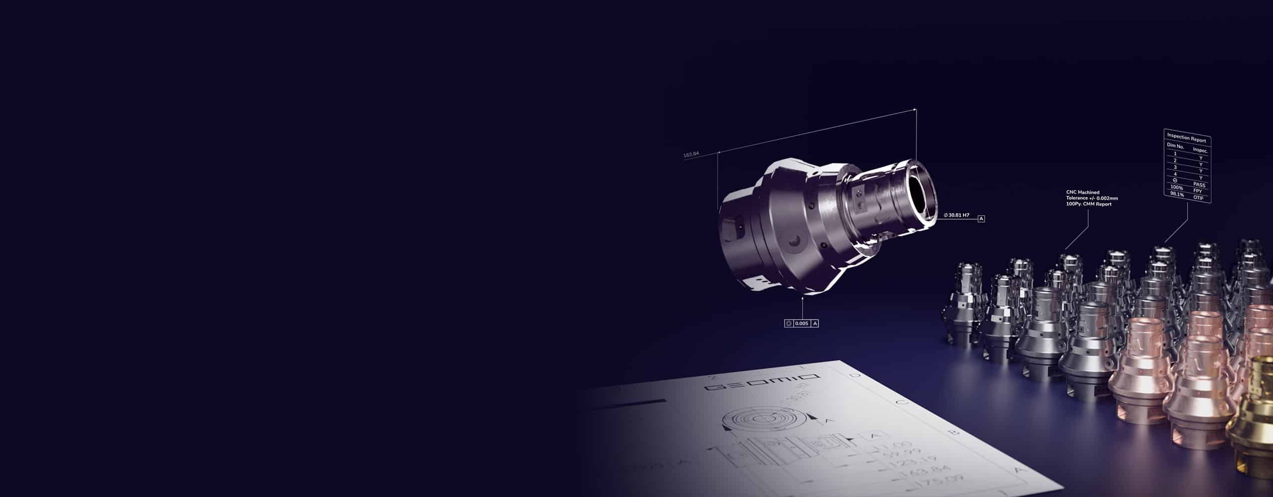 CNC Machining Service UK | Online Quote | Upload File Now | Geomiq