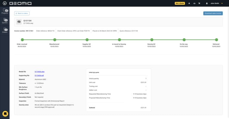How The Geomiq Platform Is Revolutionizing Manufacturing - Geomiq