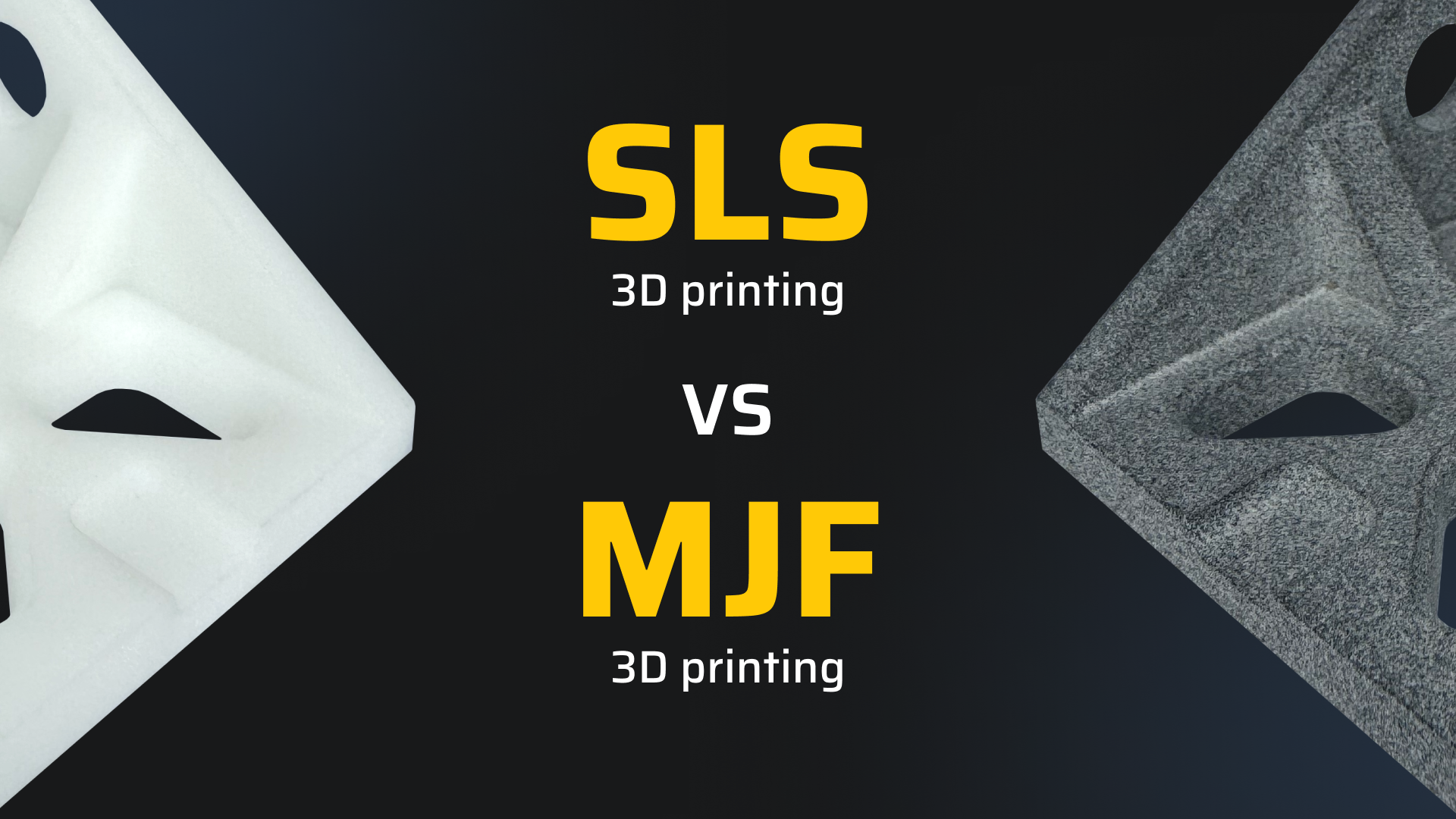 SLS vs MJF: Comparison of 3D Printing Technologies