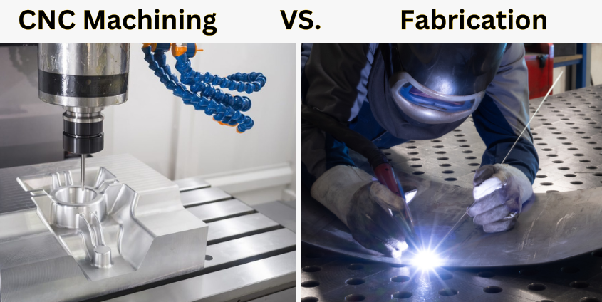 CNC machining vs sheet metal fabrication