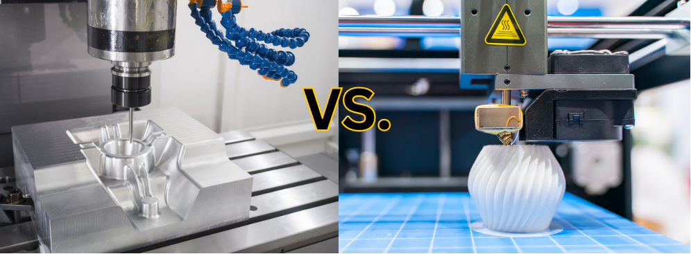 CNC vs 3D Printing: Choosing the Right Manufacturing Method
