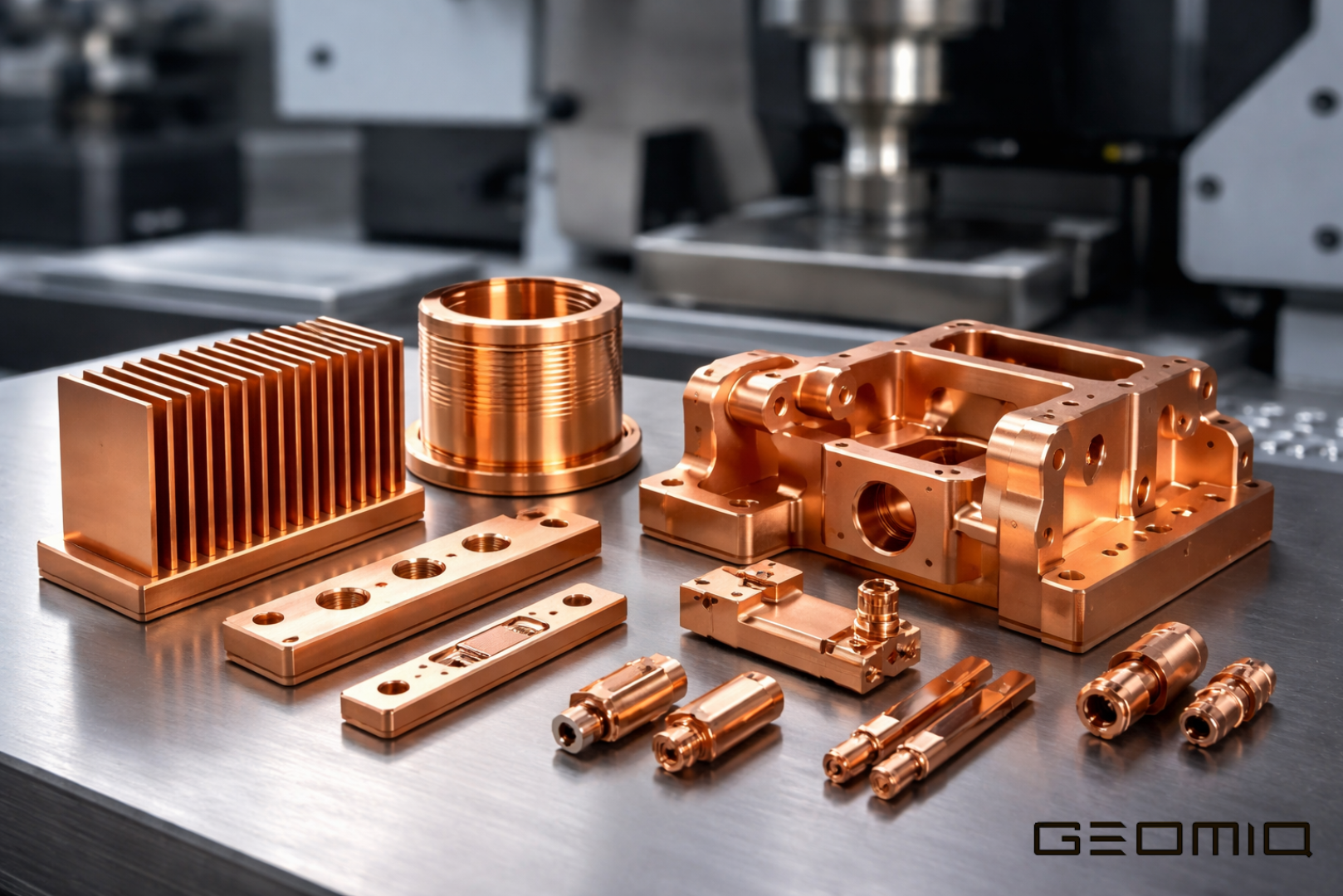 Copper in CNC Machining: Benefits & Uses | Geomiq