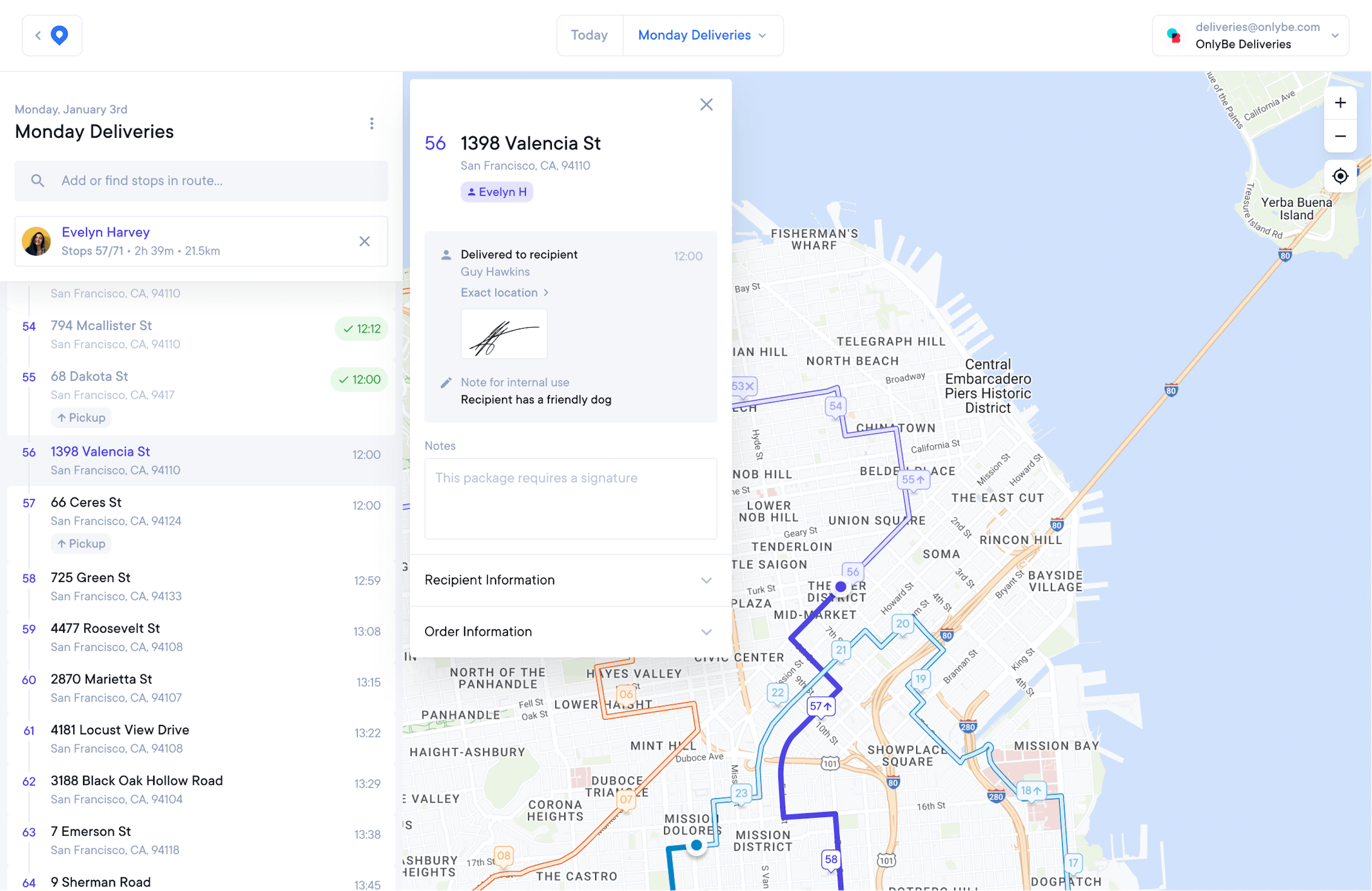 Circuit for Teams - Route Planning Software for Last Mile Delivery