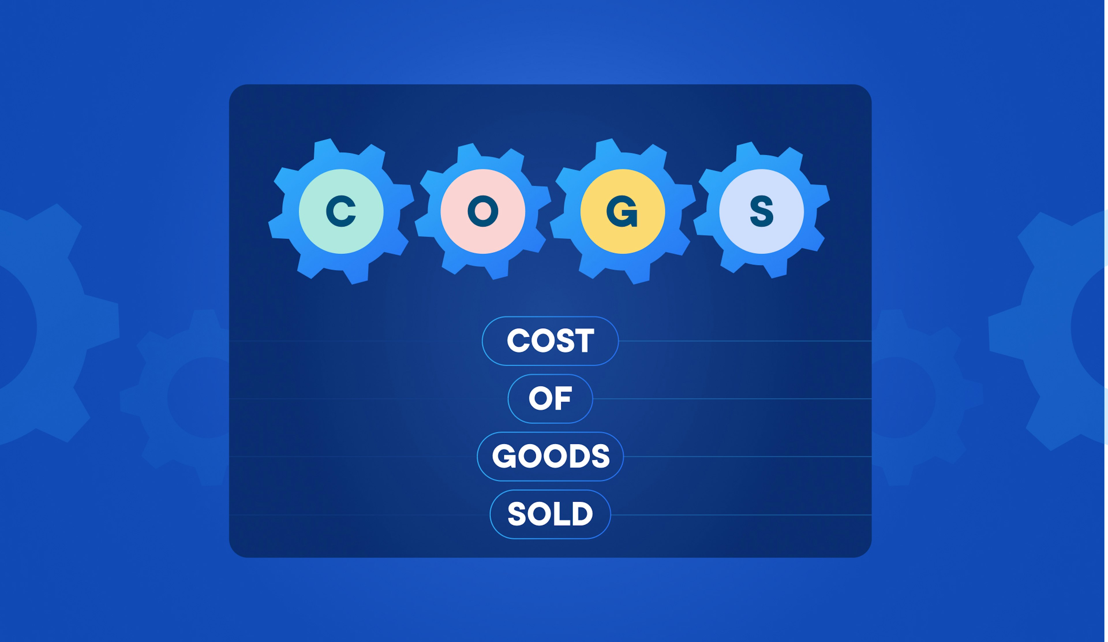 COGS: What Is Cost of Goods Sold and How to Calculate It