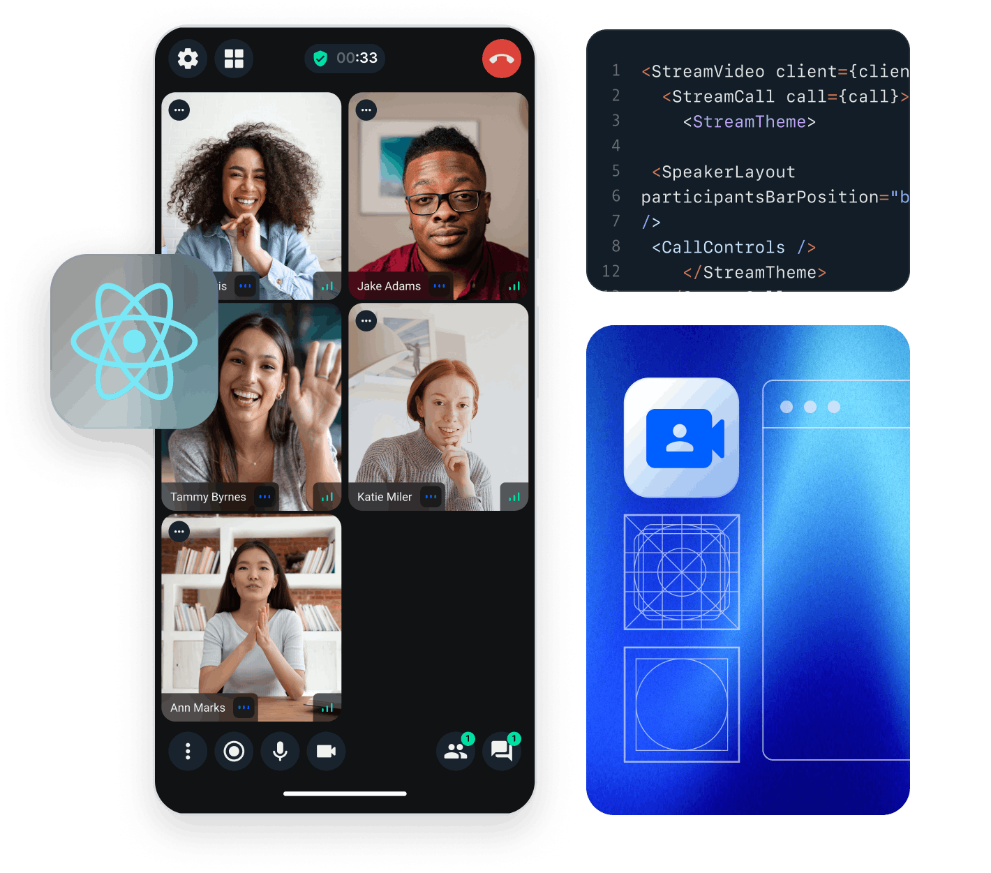 React Video & Audio SDK React Video & Audio SDK