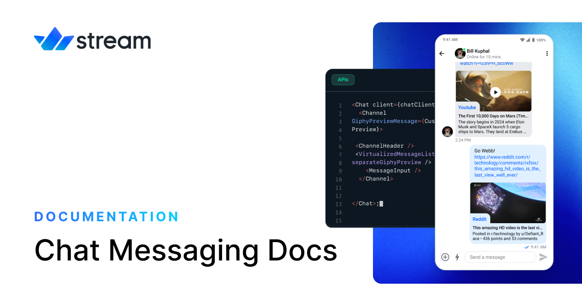 Chat Api Documentation Messaging Docs 