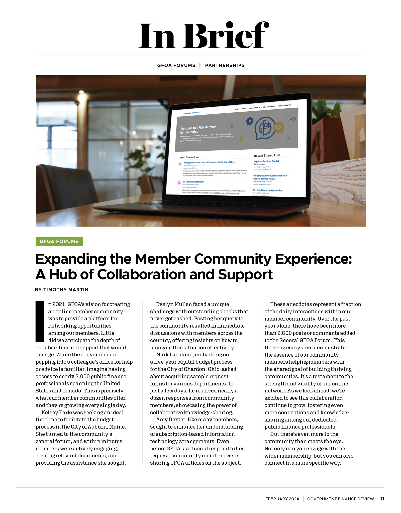 Expanding the Member Community Experience: A Hub of Collaboration and…