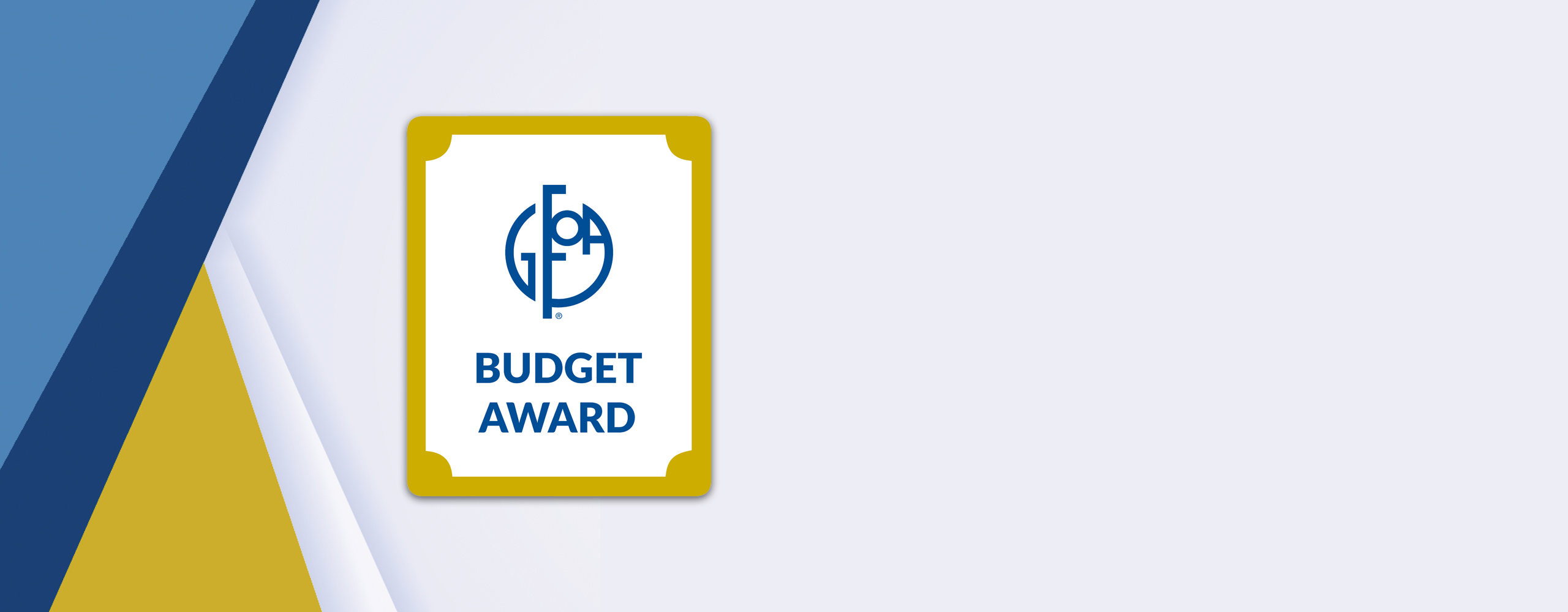 Distinguished Budget Presentation Award - Revised Criteria (2026)