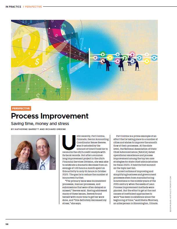 Process Improvement: Saving Time, Money, and Stress