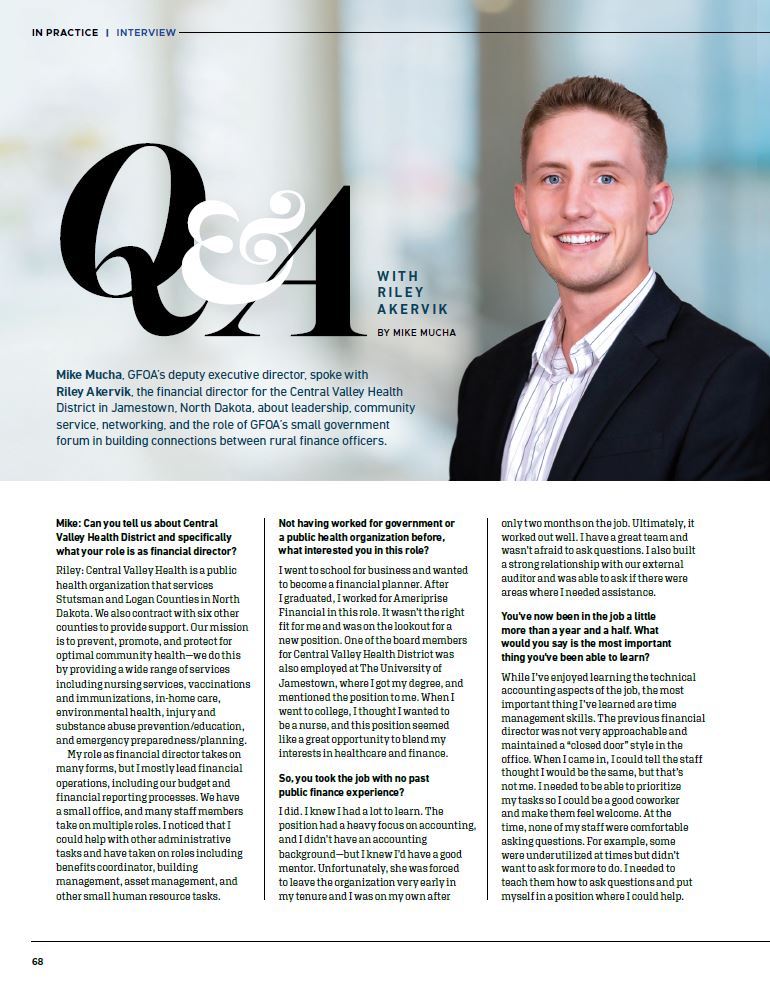 Q&A with Riley Akervik