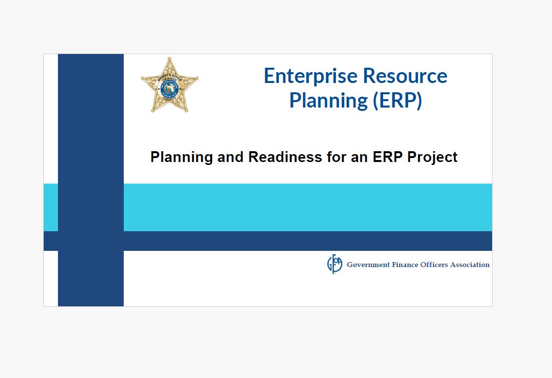 ERP Training for Orange County Sheriff's Office