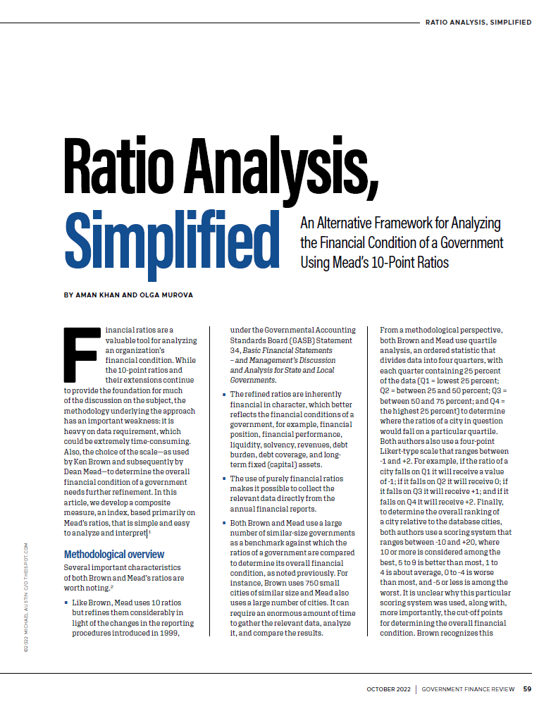 Ratio Analysis, Simplified
