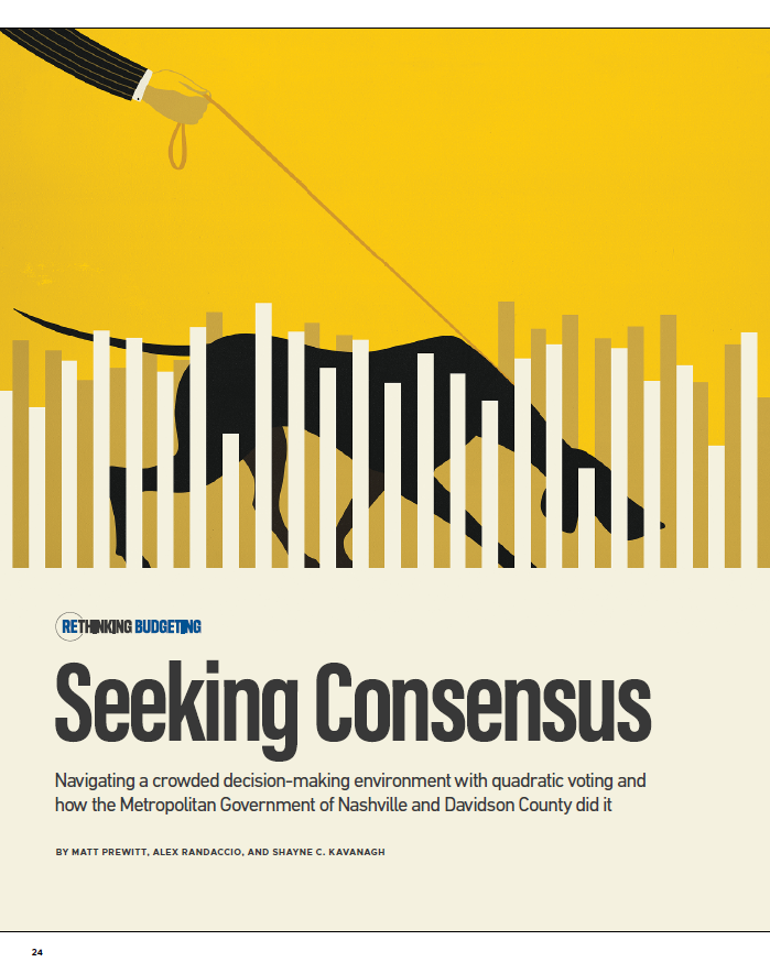Seeking Consensus in Budgeting